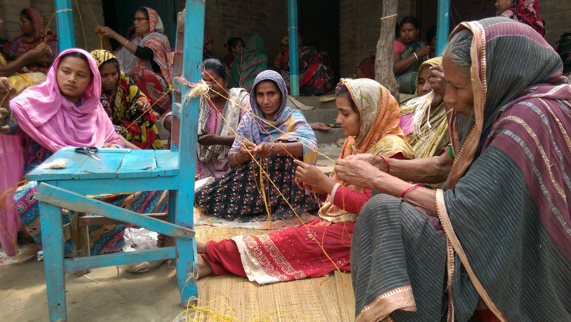 Comercio justo realizado por mujeres indígenas de Bangladesh